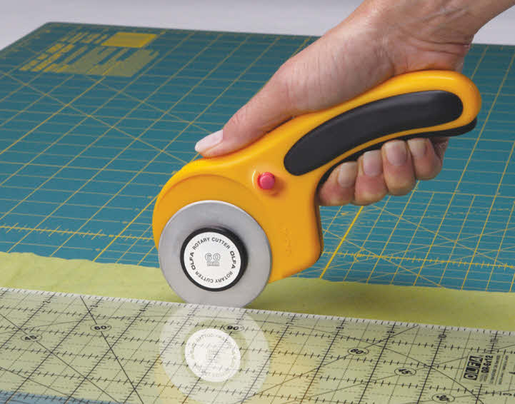 Cutter rotatif ergonomique de luxe OLFA RTY-3/DX | Pour loisirs ...